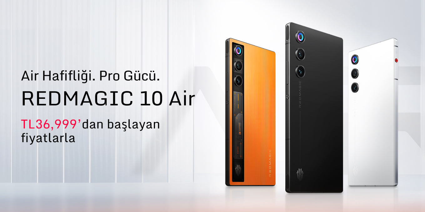 REDMAGIC 10 Air Oyun Telefonu - Tüm Özellikler ve Fiyat - REDMAGIC (Turkey)