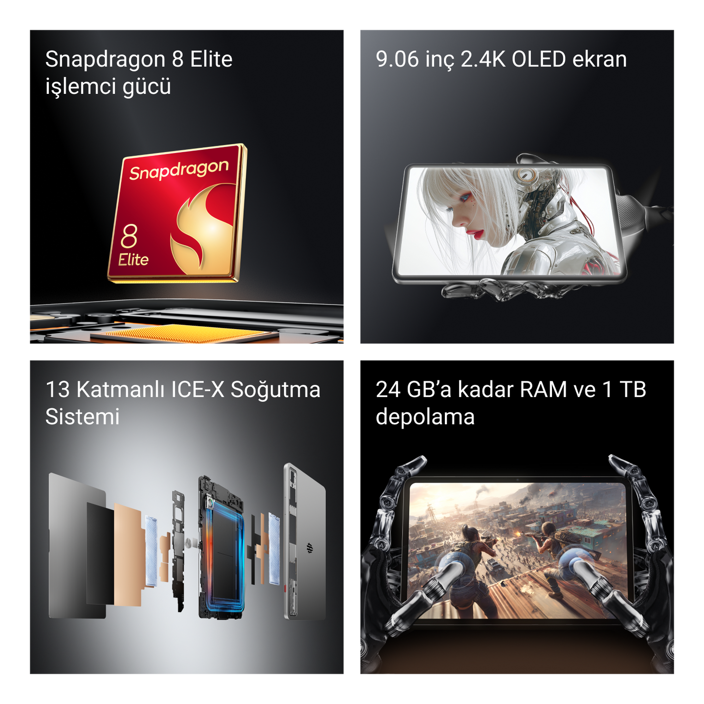 REDMAGIC Astra Gaming Tablet - REDMAGIC (Turkey)